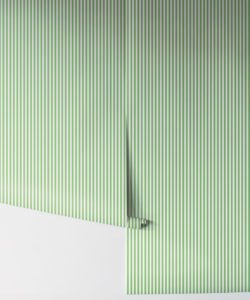 Candy Stripe Wallpaper • Classic Stipe Design • Milton & King UK