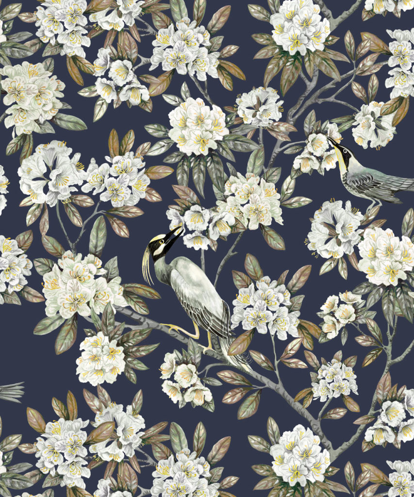 Victoria • Victorian Floral Wallpaper • Milton & King UK