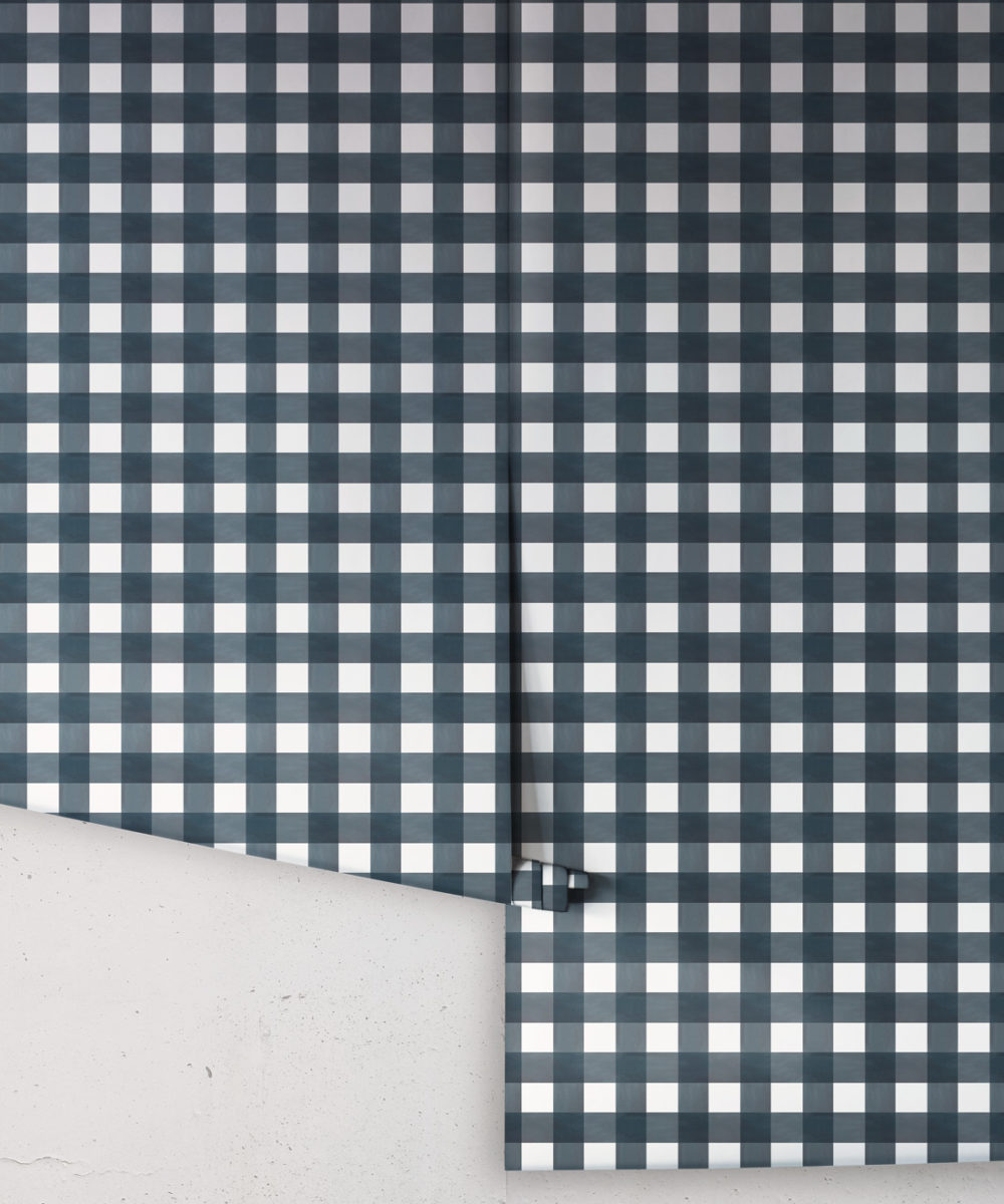 Check Wallpaper • A Classic, gingham Design • Milton & King UK