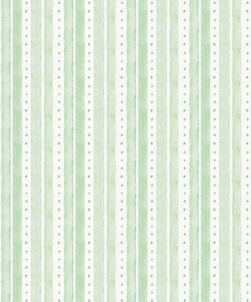 Star Stripe Wallpaper • Striped Wallpaper with Stars • Milton & King UK