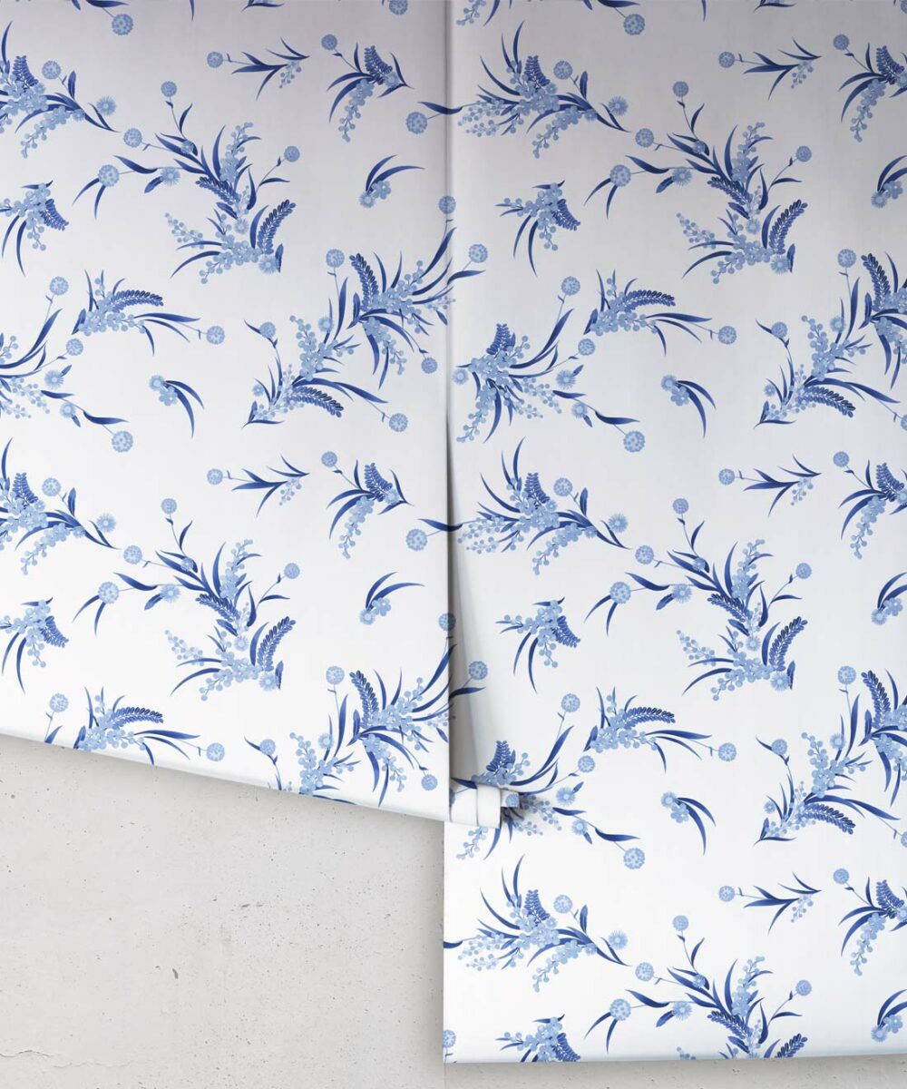 Wattle Wallpaper • Vintage Floral Wallpaper • Milton & King UK