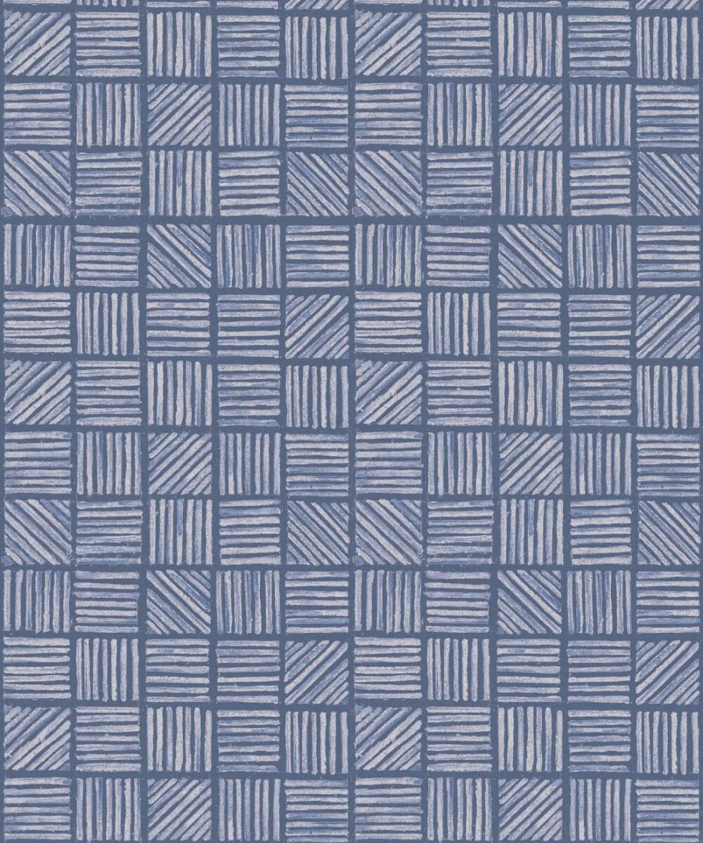 Lignes Deux Wallpaper • Weave Pattern Wallpaper • Milton & King UK