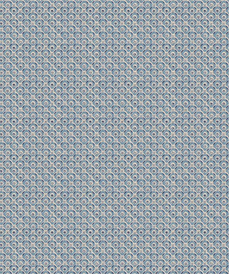 Daisy Tile Wallpaper • Geometric Floral Design • Milton & King UK