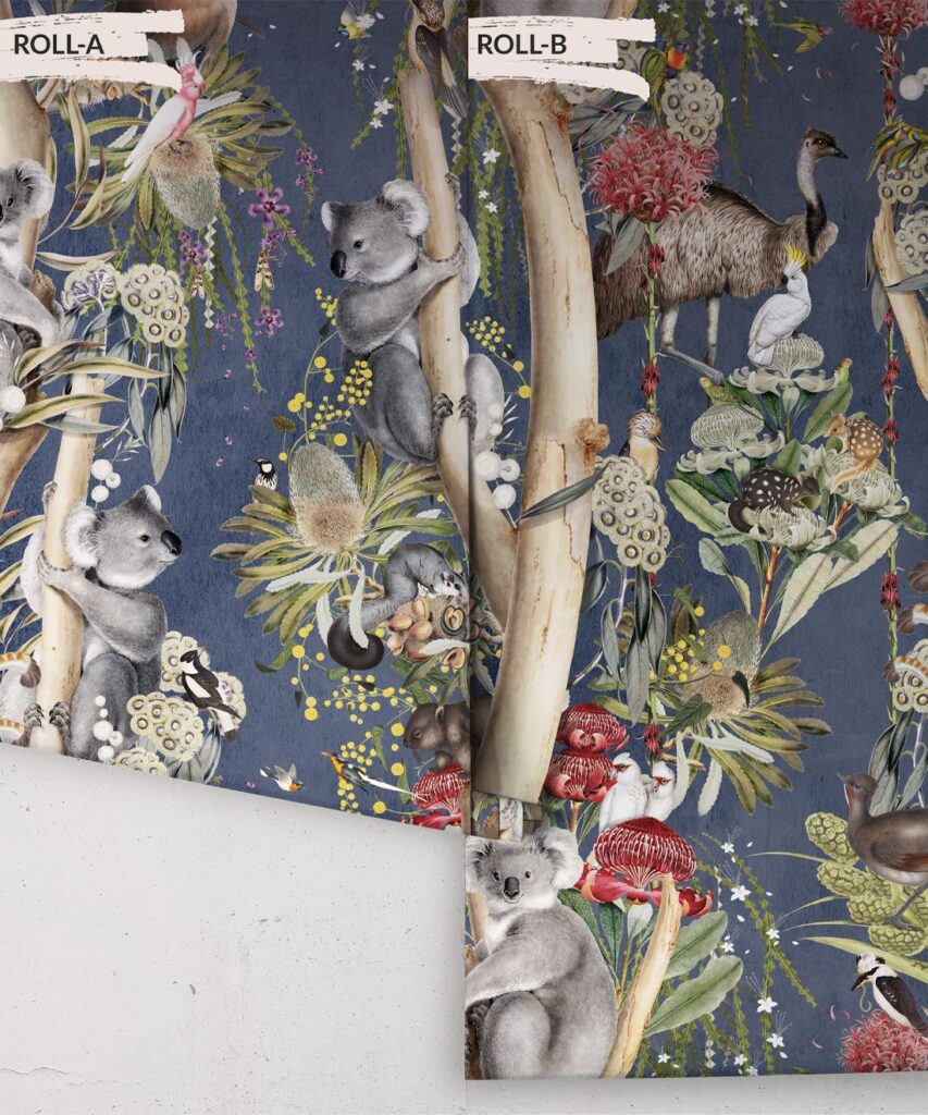 Dreamtime Wallpaper • Australian Bush Wallpaper • Milton & King UK